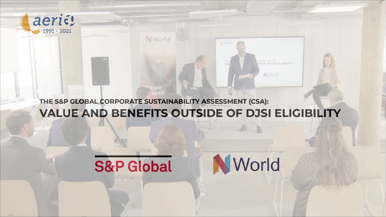 The S&P Global Corporate Sustainability Assessment - NWorld